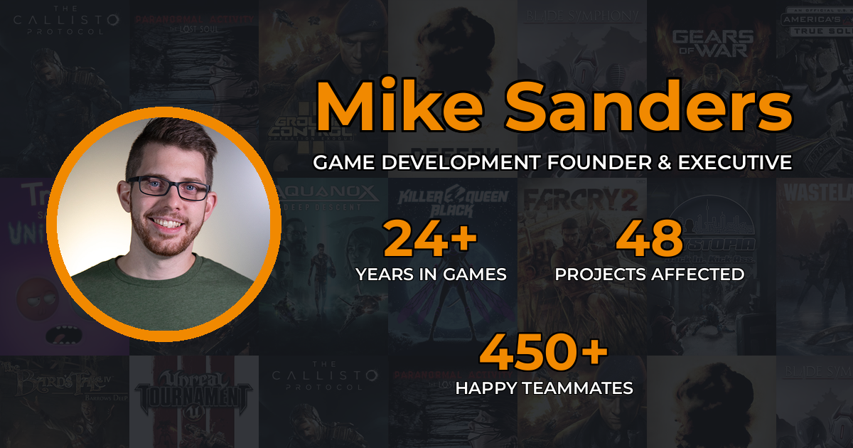 Mike Sanders - Game Developer with 23+ Years Experience